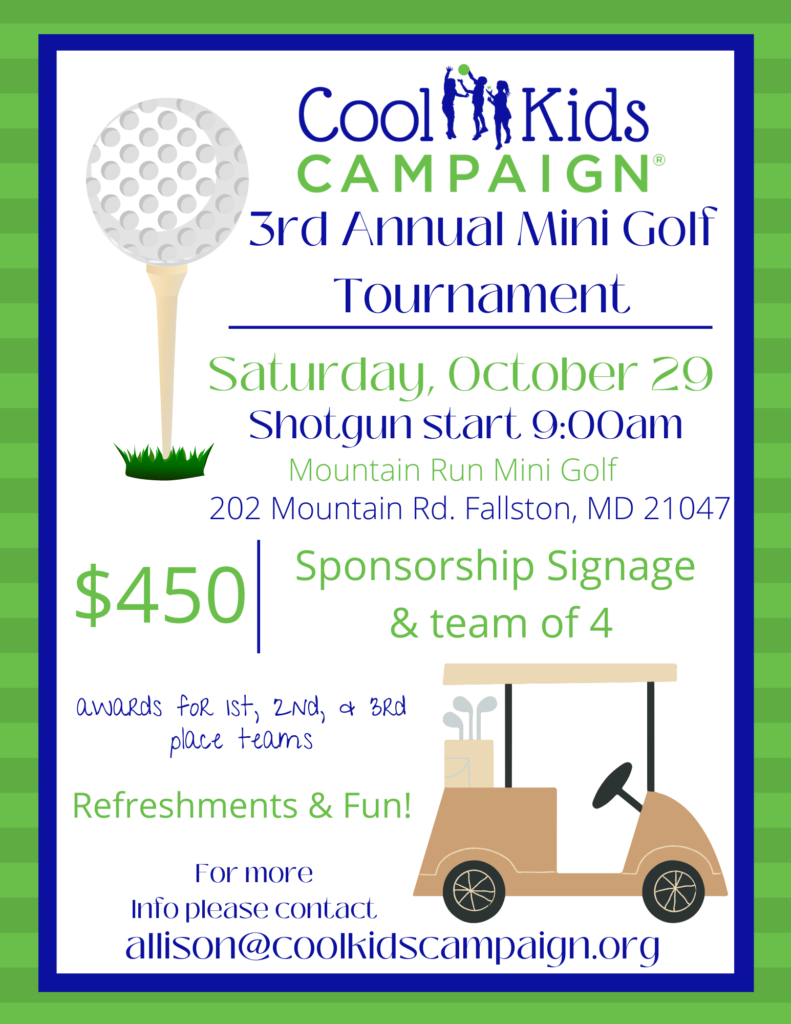 3rd Annual Miniature Golf Tournament at Mountain Run Mini Golf - Cool ...