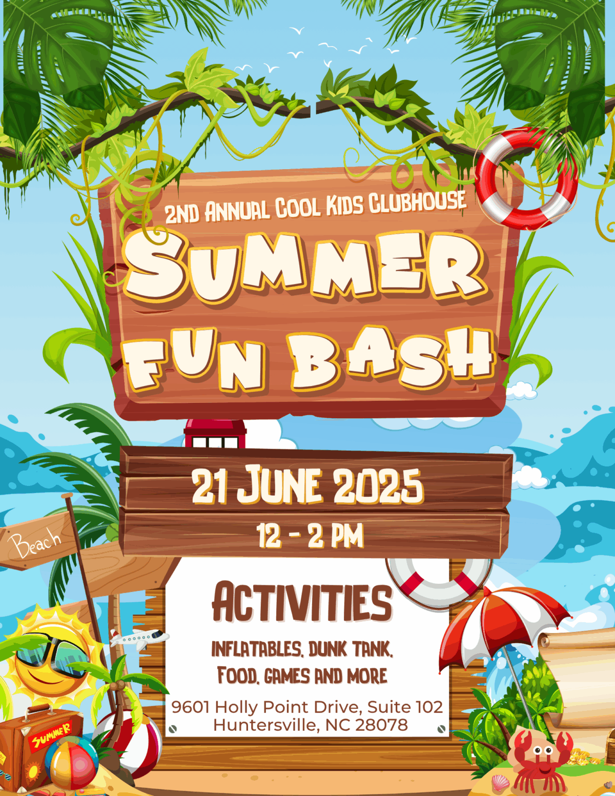 2nd Annual Summer Fun Bash - Cool Kids Campaign